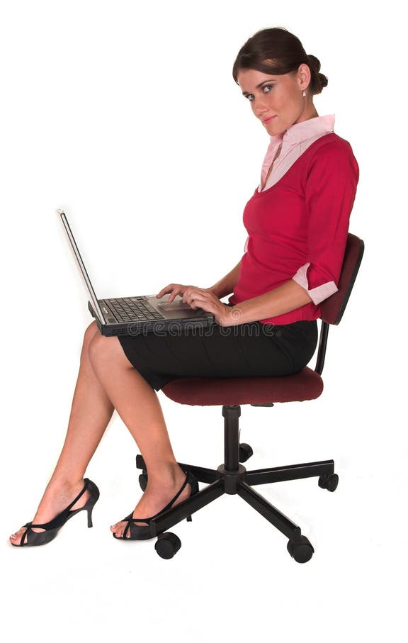 Professional lady typing stock image. Image of business - 2224539