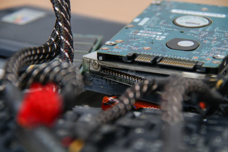 Professional laptop repair stock image. Image of circuit - 165132601