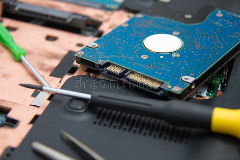 Professional laptop repair stock photo. Image of electronics - 49033998