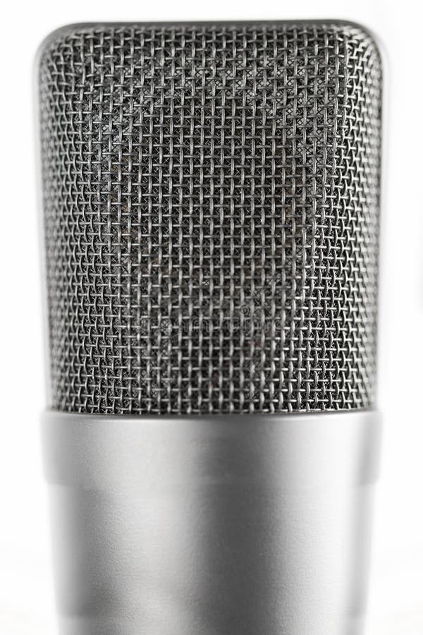 Professional Large Diaphragm Microphone Stock Image - Image of record ...