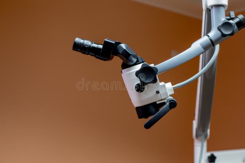 Professional Latest Dental Endodontic Binocular Microscope Stock Photo ...