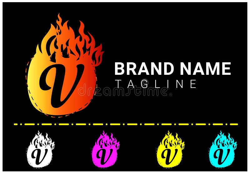 Flames Alphabet Letter V Stock Illustrations – 86 Flames Alphabet ...