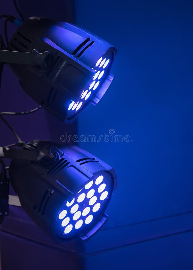 Professional Lighting Equipment for Stage Performances on the Ceiling ...