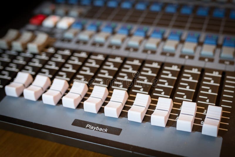 Professional Lighting Mixing Console. Stage Lighting Remote Control ...