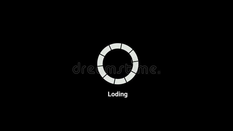 Professional Loading Icon 4K Isolated Animation (AE) Stock Footage ...