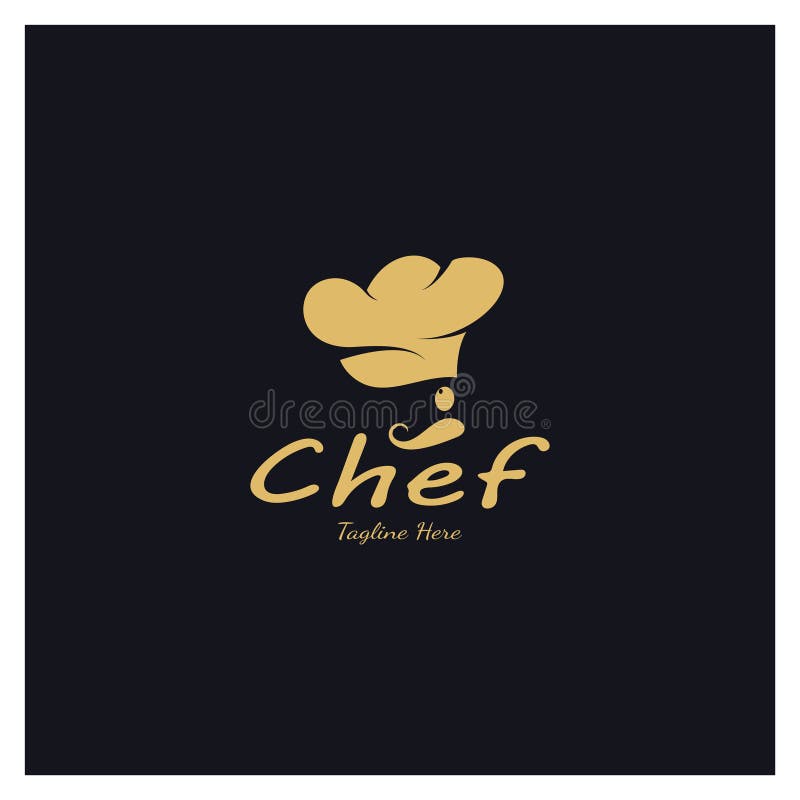 Professional Logo Chef or Kitchen Chef Hat.for Business,home Cook,and ...
