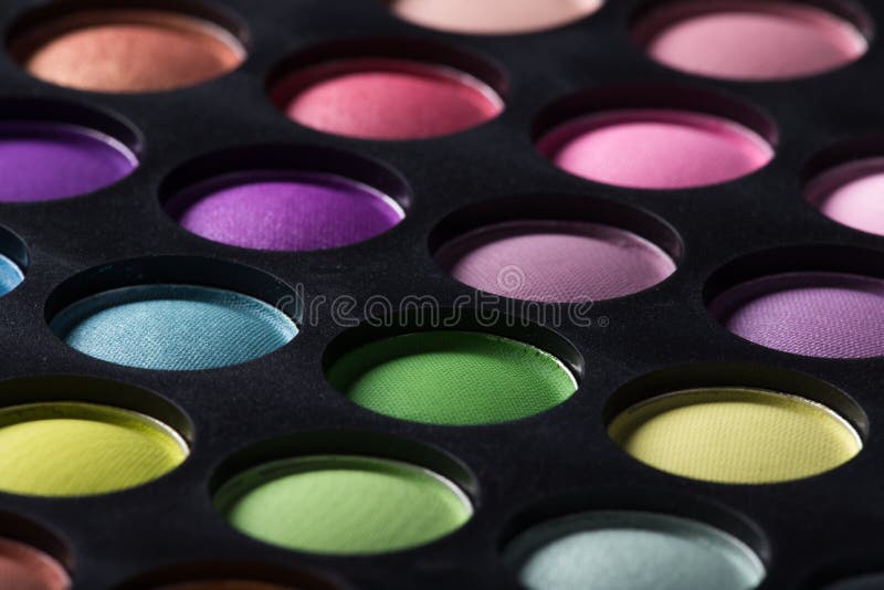 Professional Make-up Palette Stock Photo - Image of eyeshadow, facial ...