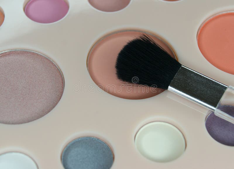 Professional Make-up Set Close Up. Cosmetics and Beauty Care Stock ...