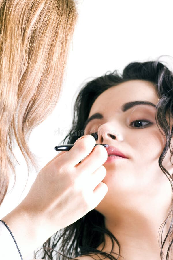 Beauty and Skin Concept Subtle Makeup Stock Image - Image of glamour ...