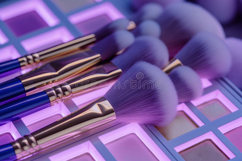 Professional Makeup Brushes and Tools, Make-up Products Stock Photo ...