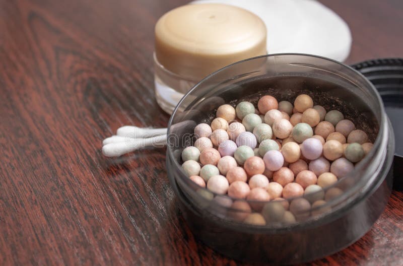 Professional Makeup Concealer Cosmetics, Close Up Image Stock Photo ...