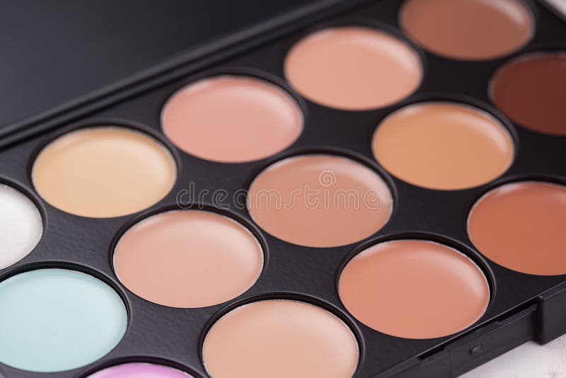 Professional Makeup Concealer Cosmetics Stock Image - Image of colour ...