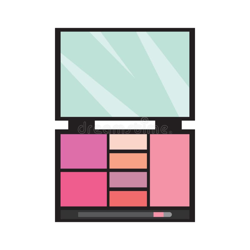 Eyeshadow Box Template Stock Illustrations – 59 Eyeshadow Box Template ...