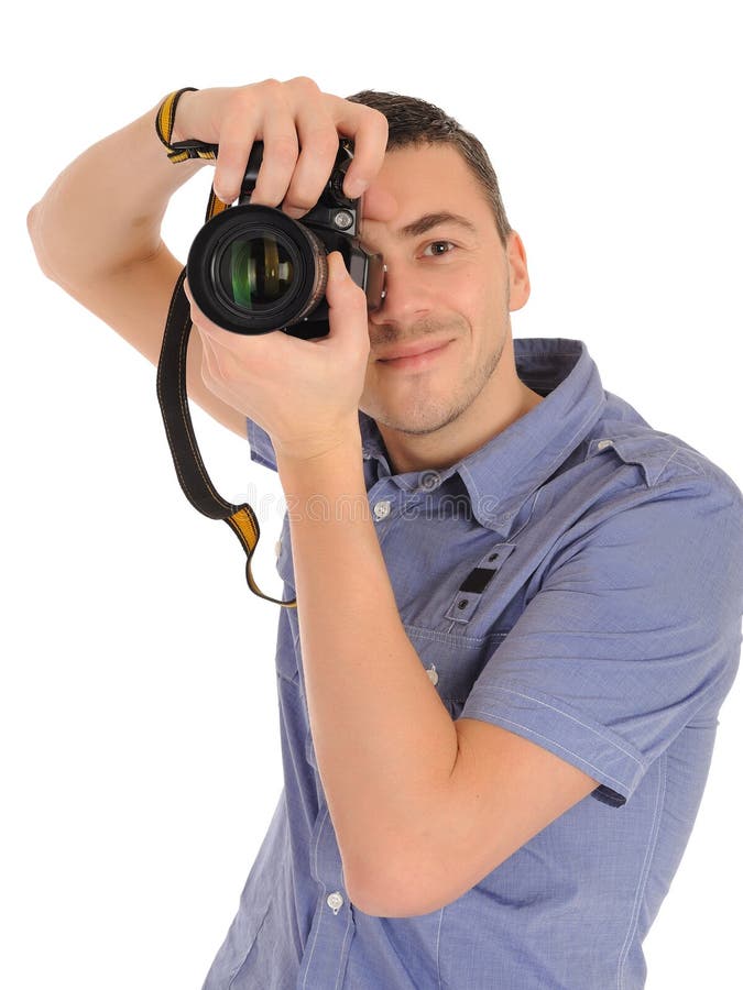 Male photographer stock photo. Image of artist, people - 24794440
