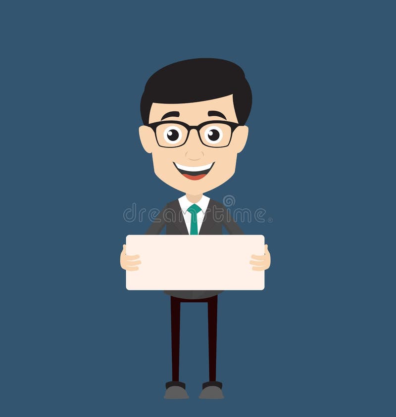 Male Presenter Standing Stock Illustrations – 1,000 Male Presenter ...