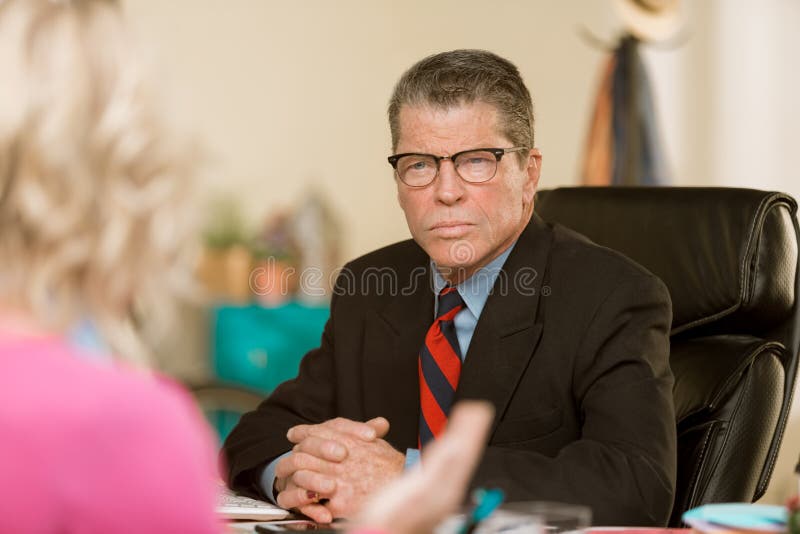 Professional Man in a Discussion Stock Photo - Image of optimistic ...