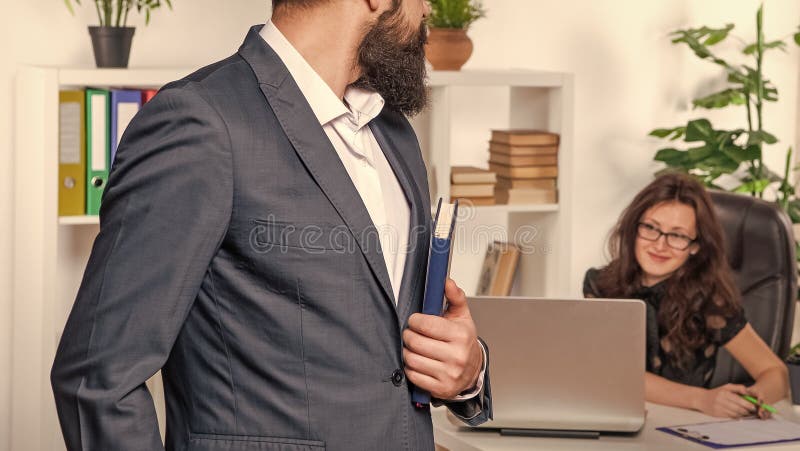 Professional Man in Formal Suit Cropped View Stand in Front of ...
