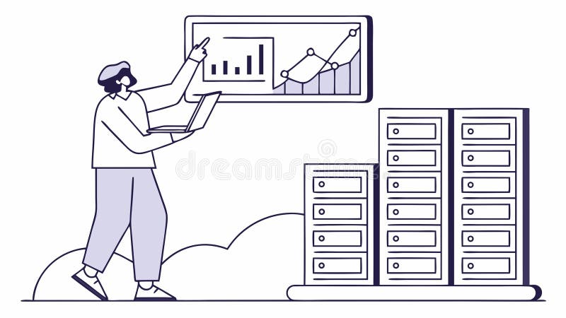 Managing Server Racks Stock Illustrations – 212 Managing Server Racks ...