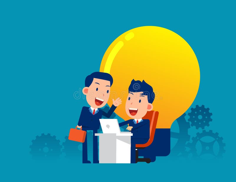 Professional Marketing Research and New Idea Engineering Stock Vector ...