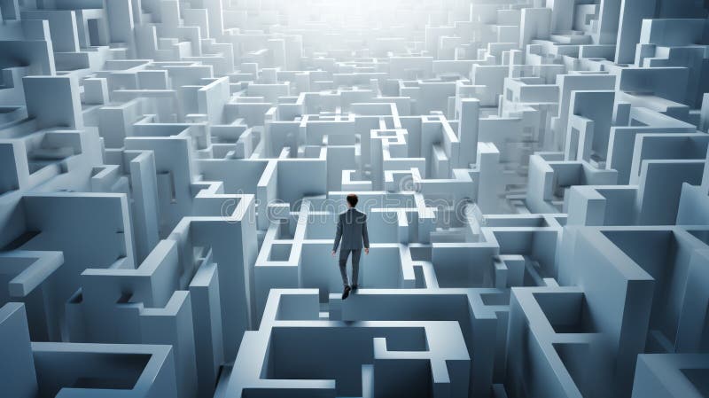 Professional in a Maze Seeking Solutions in a Complex Business ...
