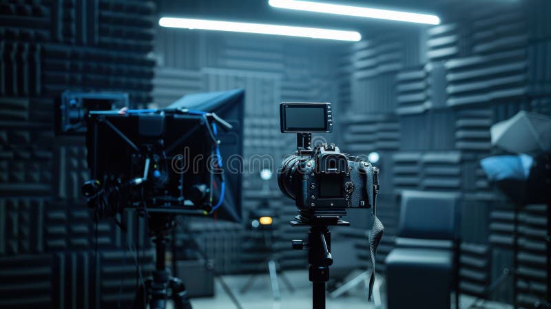 A Professional Media Switchboard System Stock Photo - Image of forward ...