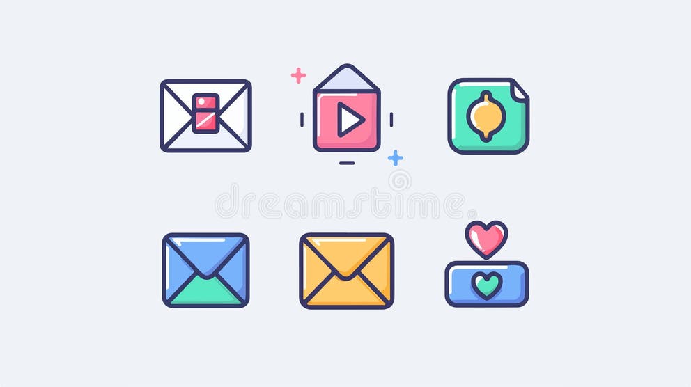 Professional Message Send Icon Communication Concept Image Stock Vector ...