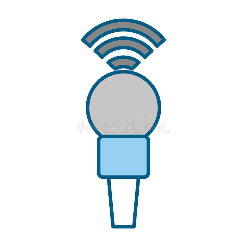 Microphone Transmit Stock Illustrations – 276 Microphone Transmit Stock ...