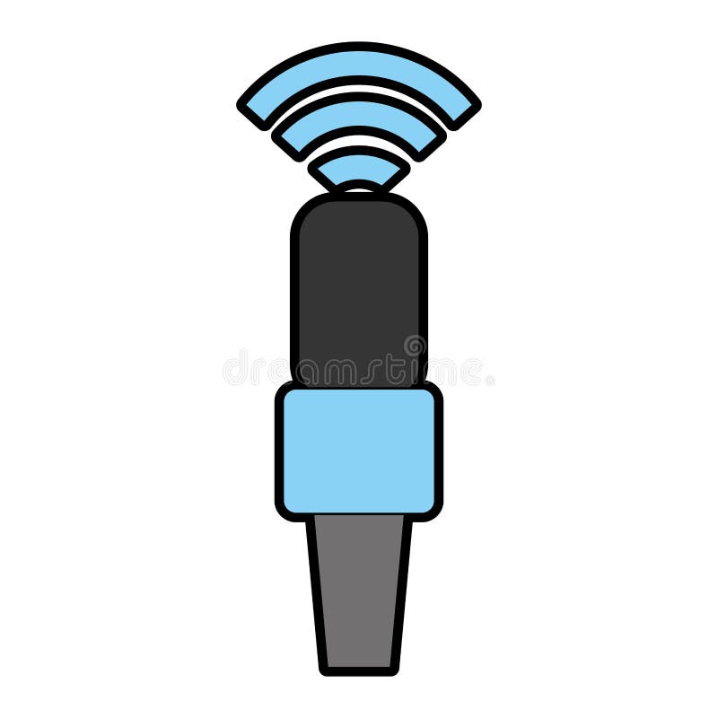 Microphone Transmit Stock Illustrations – 276 Microphone Transmit Stock ...