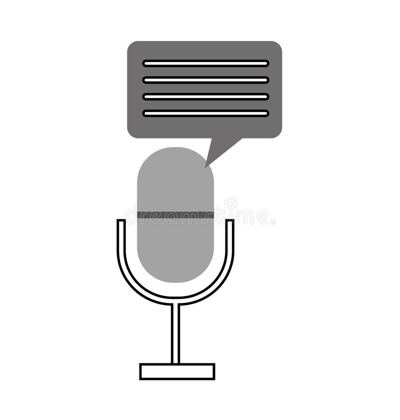 Microphone Transmit Stock Illustrations – 246 Microphone Transmit Stock ...