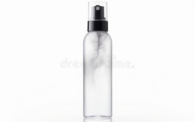 Professional Mist Application on White Background Stock Illustration ...
