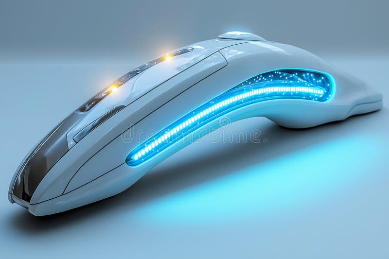 Professional Mockup Features Modern Laser Treatment Device Glowing ...