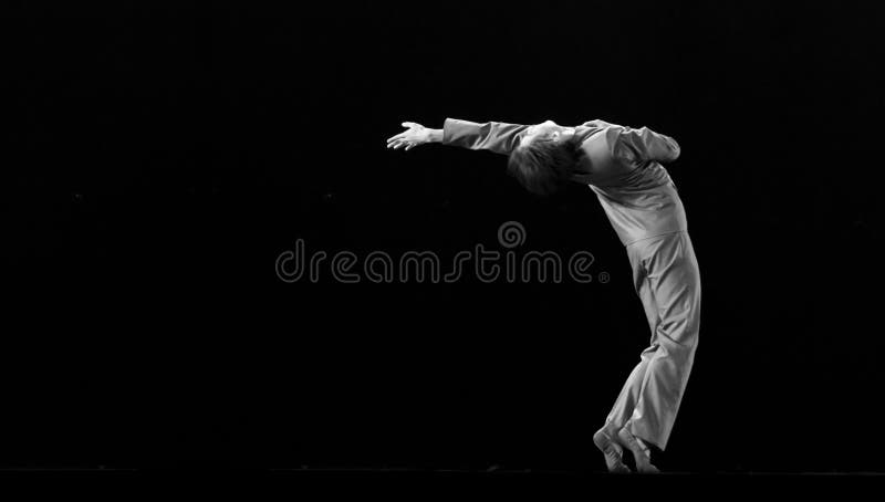 Professional modern dancer editorial stock image. Image of active ...