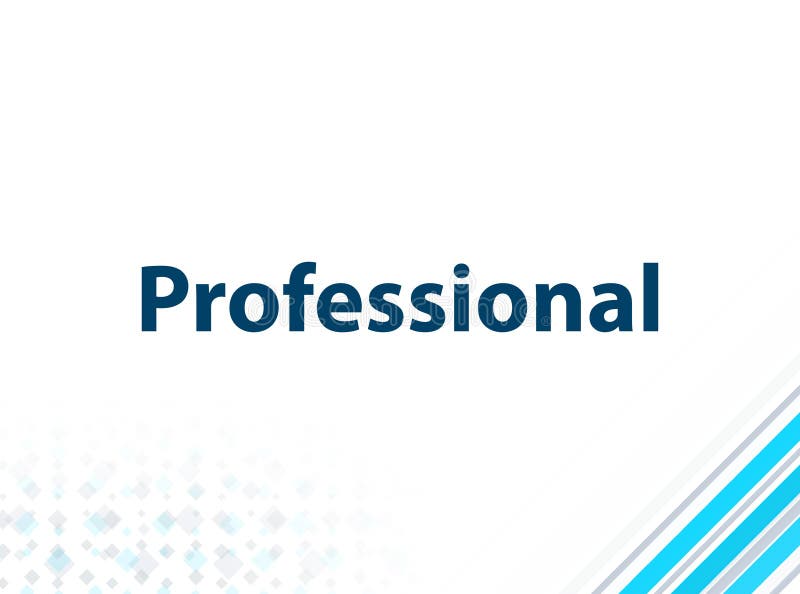 Professional Modern Flat Design Blue Abstract Background Stock ...