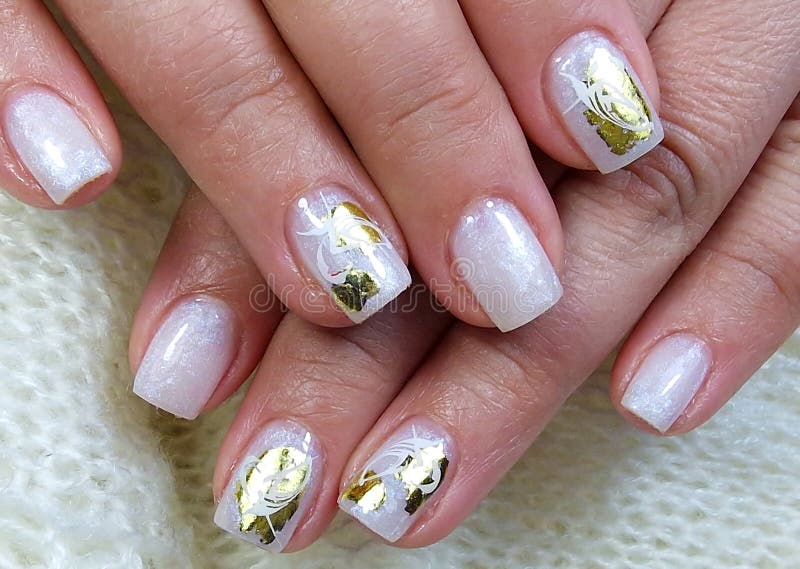 A Professional Modern Manicure Stock Photo - Image of care, beauty ...