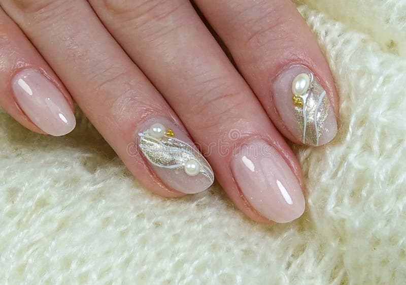 A Professional Modern Manicure Stock Photo - Image of salon, female ...