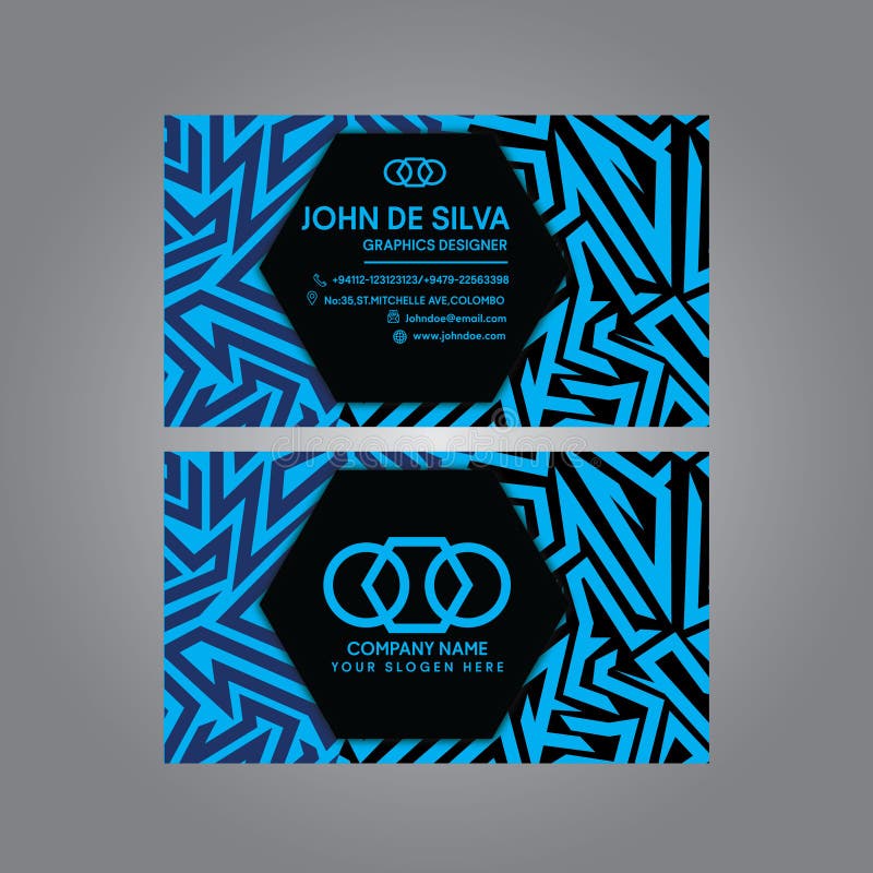 Professional Modern Printable Business Card, Invitation Card Design ...