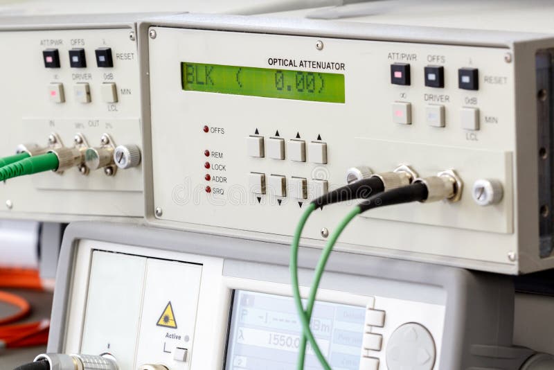 Modern Mixed Signal Oscilloscope Stock Photo - Image of research ...