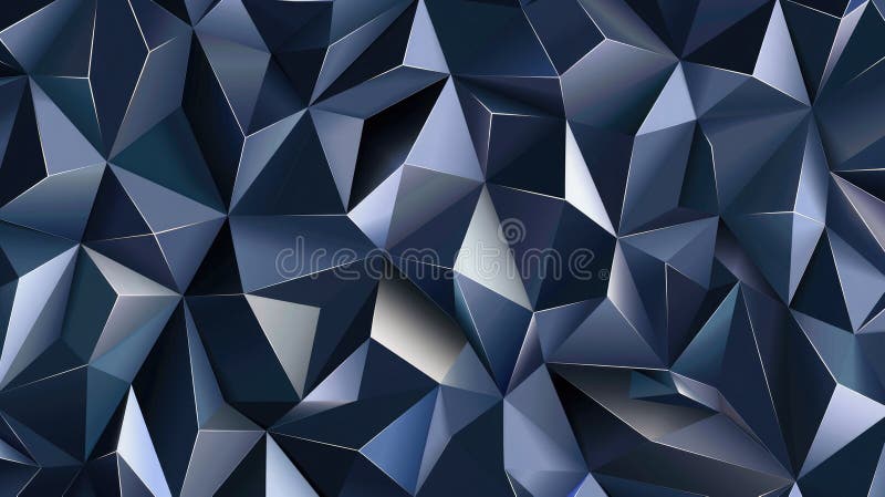 Professional Navy Blue and Silver Abstract Pattern, Geometric Design ...