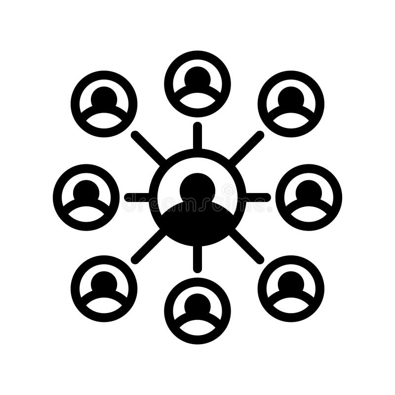 Professional Networking Line Icon. Universal Creative Premium Symbol ...