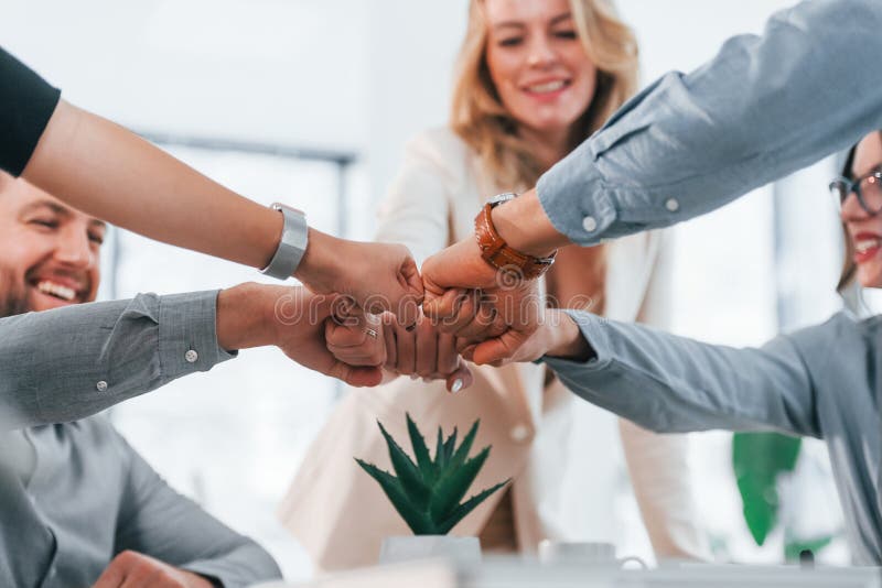 Professional Occupation. Group of Business People that Working on the ...