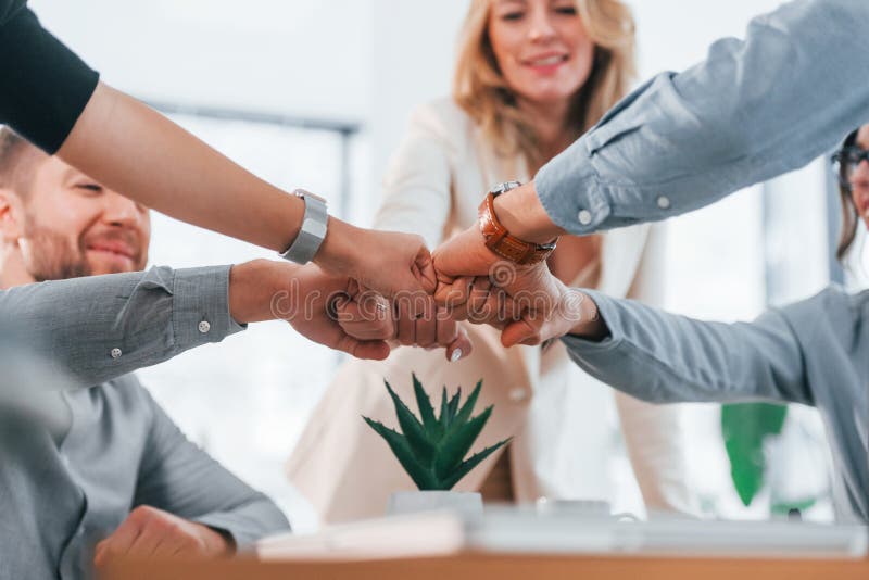 Professional Occupation. Group of Business People that Working on the ...