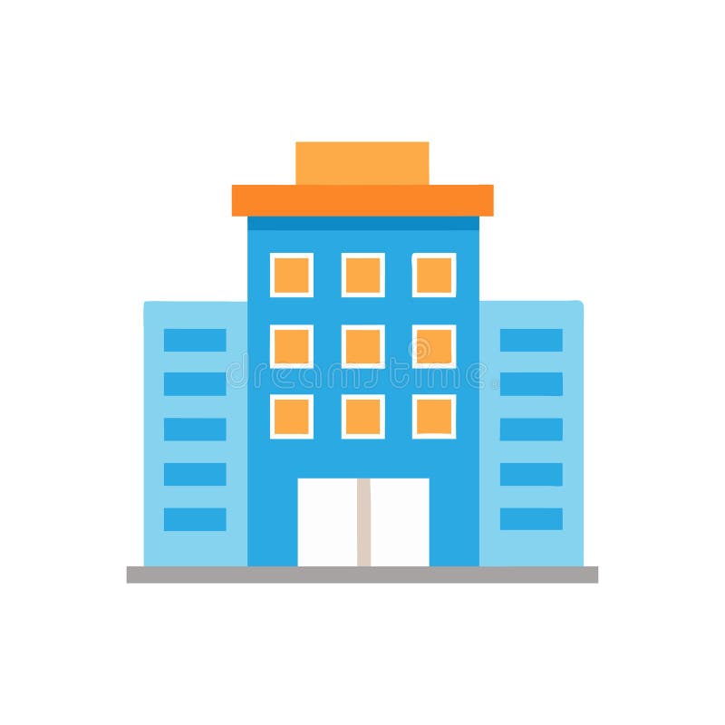 Professional Office Building Icon Stock Image - Illustration of ...