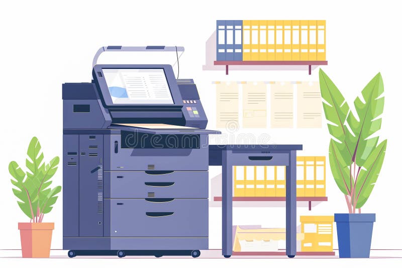 Professional Office Copier, Multifunction Printer Printing Paper ...