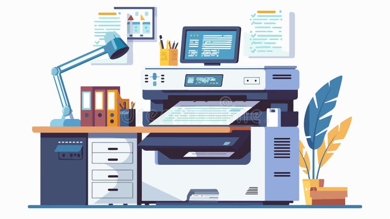 Professional Office Inkjet Printer for Document Printing Usage Stock ...