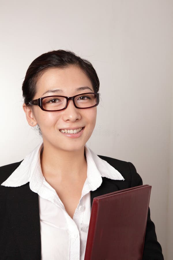 Professional office lady stock photo. Image of cute, isolated - 15742332