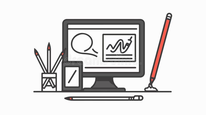 Professional Online Editor Icon for Edit Tool Usage in Visual Projects ...