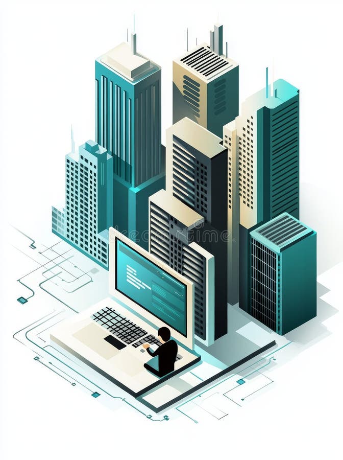 An it Professional Oversees Urban Network Infrastructure from a High ...