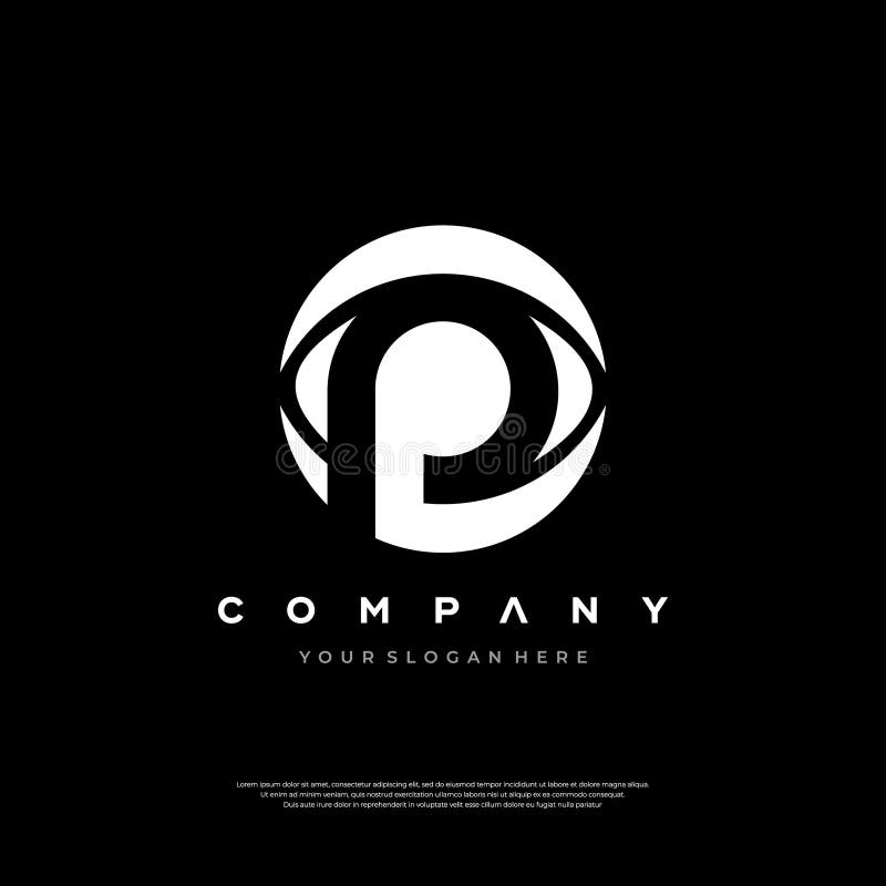 Professional P Logo Design stock vector. Illustration of bold - 322296827