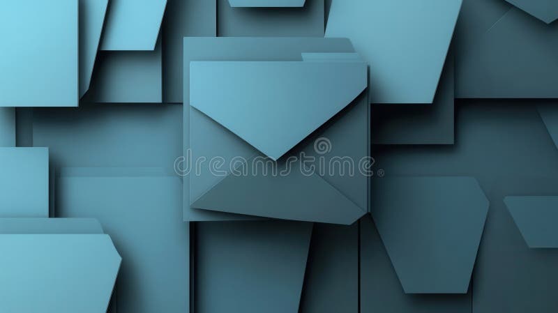 Professional Paper Art Background Featuring Geometric Shapes for ...