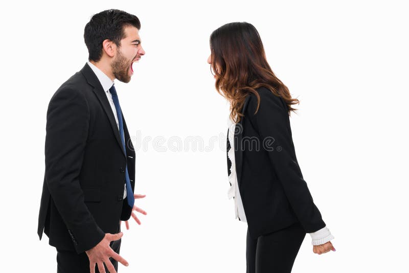 Professional People Hate Each Other Stock Photo - Image of adult ...